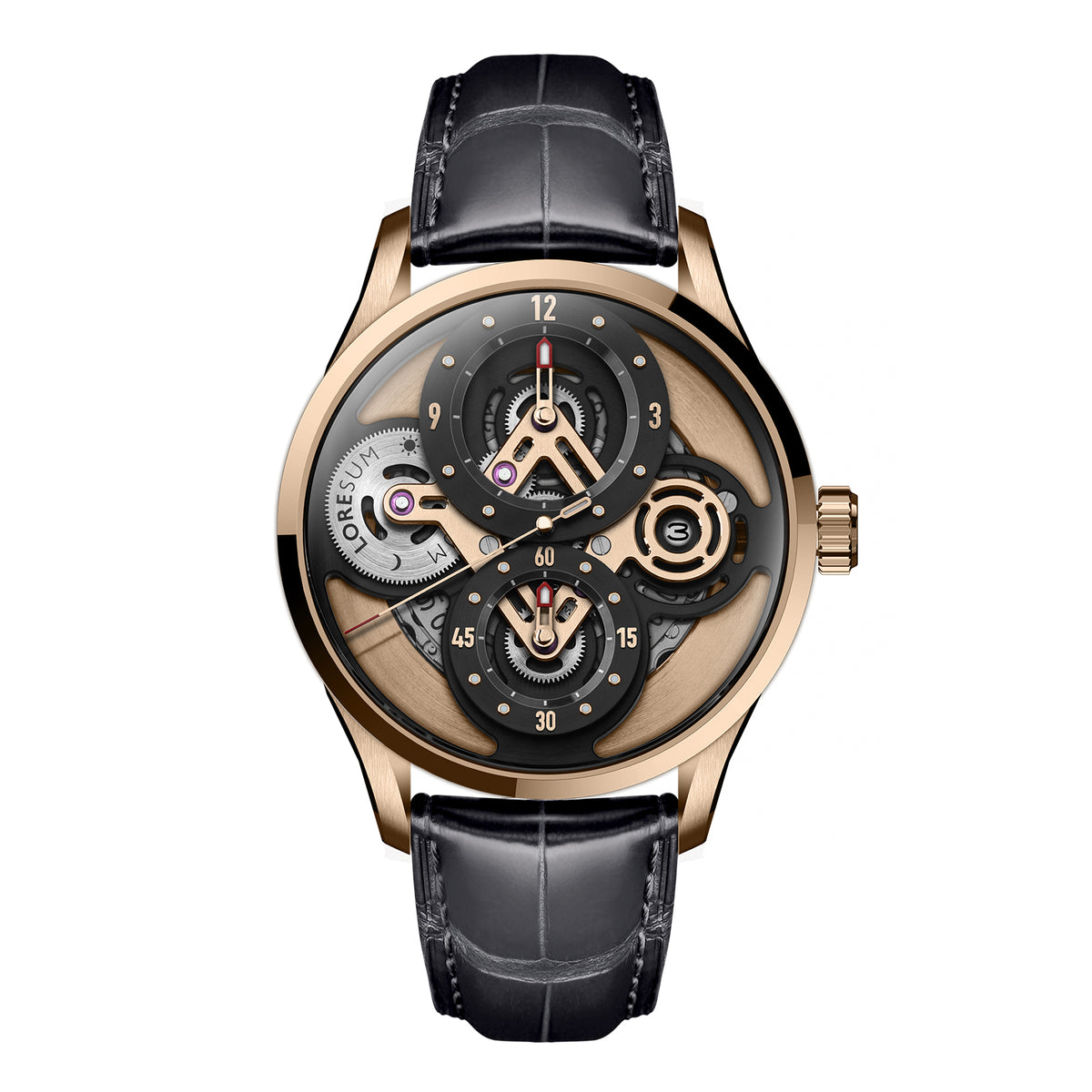 LS02 - Rose-gold plated – Loresum Watches